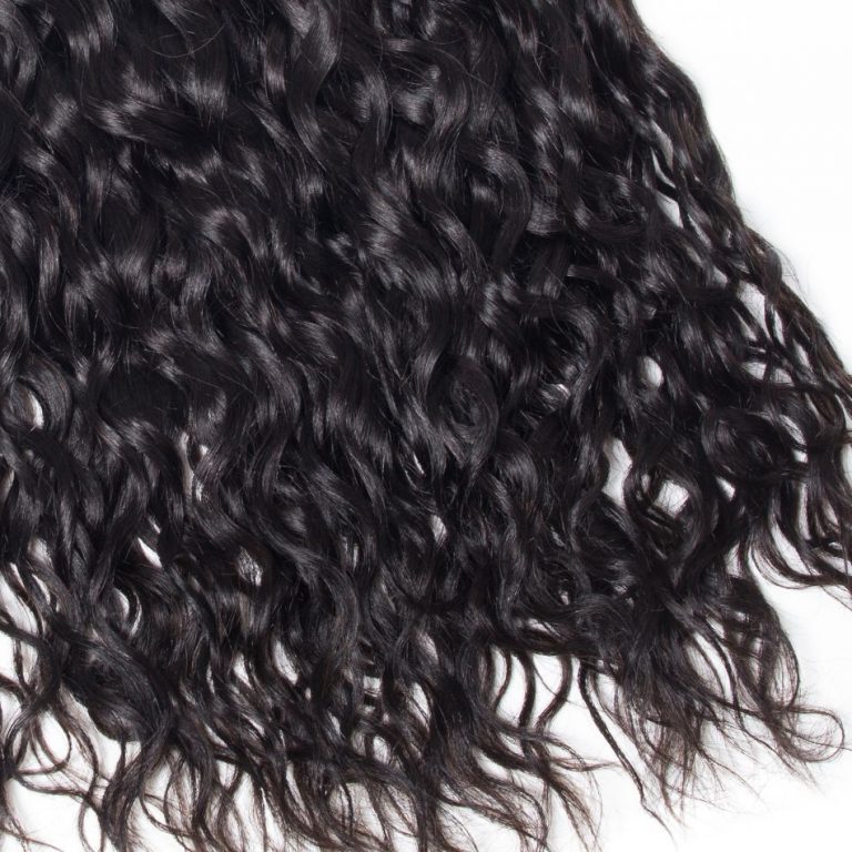 Peruvian Water Wave 4 Bundles Virgin Human Hair Weave| Celie Hair
