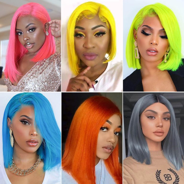 Colored Wigs | Colored Lace Front Wigs | Celie Hair