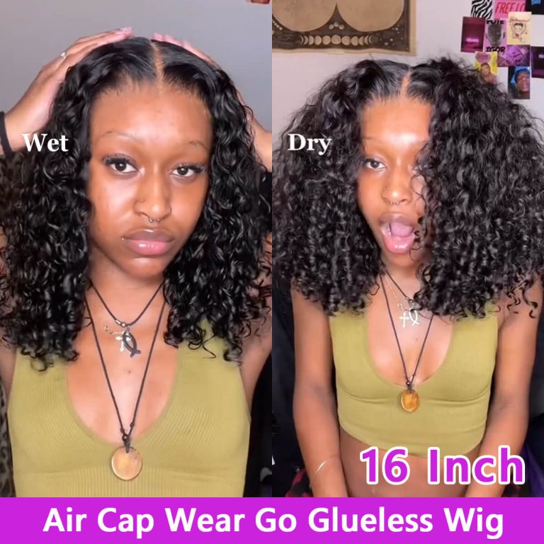 Water Wave Bouncy Curls Bob Wear & Go Wig | Celie Hair